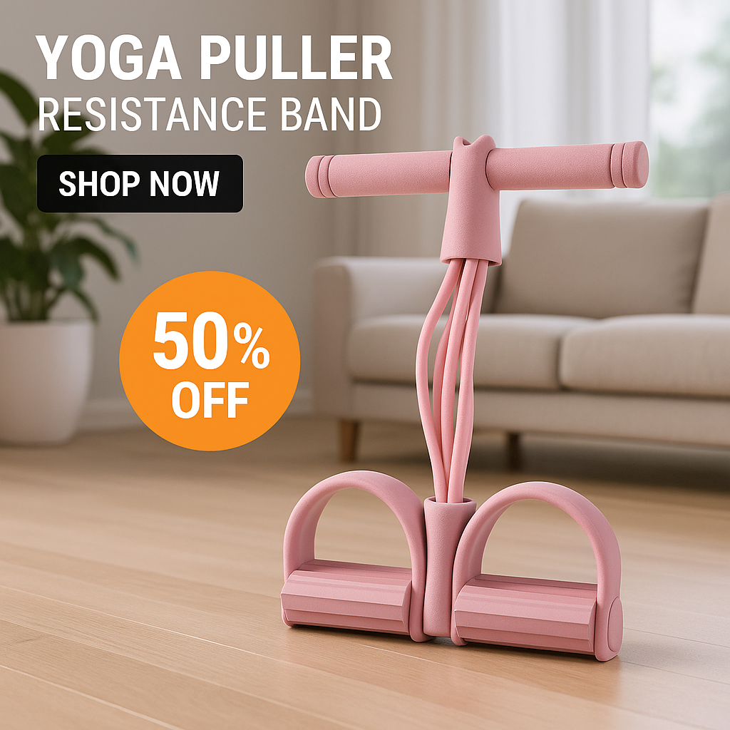 Yoga Pedal Puller Resistance Band - Fitness Equipment – Nest Asiaa